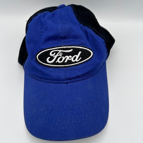 Ford | Accessories | Ford Baseball Hat Cap Adjustable Strap Blue Black ...